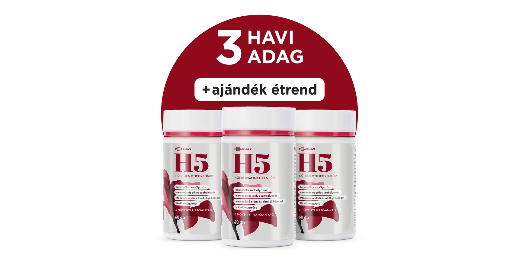 H5 kapszula - 3 havi adag - Pharmax Vitaminok és Étrendkiegészítők