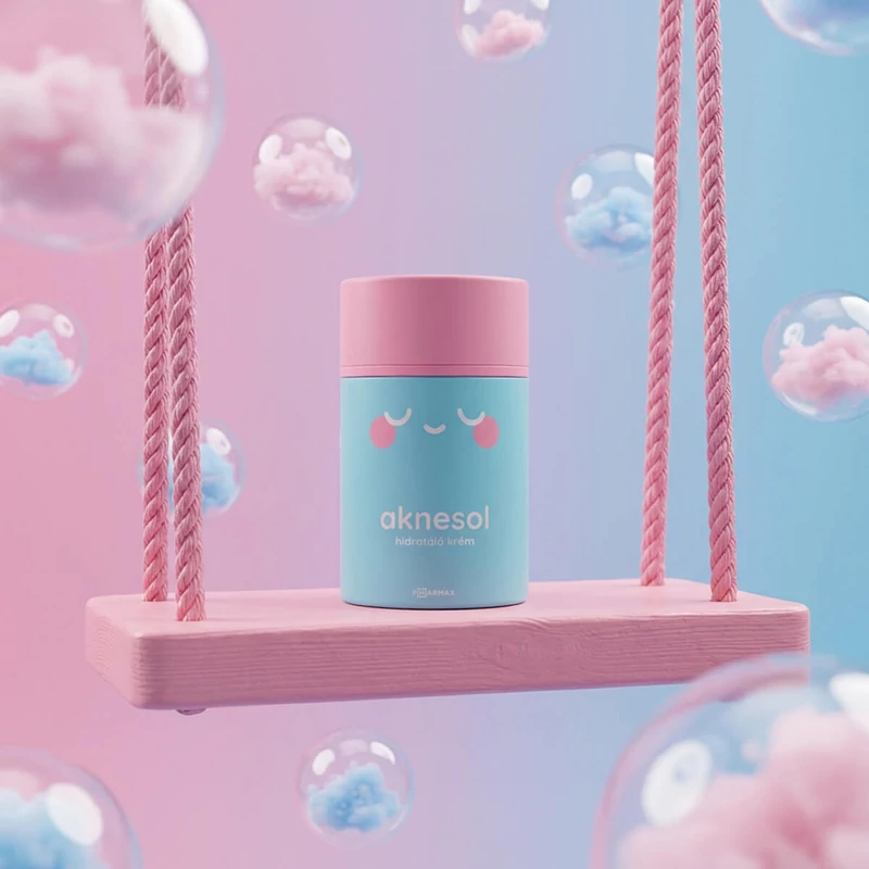 Aknesol hidratáló krém - Pharmax Vitaminok és Étrendkiegészítők